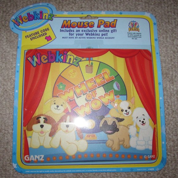 Webskinz | Toys | Webkinz Mouse Pad Wheel Of Wow Brand New | Poshmark